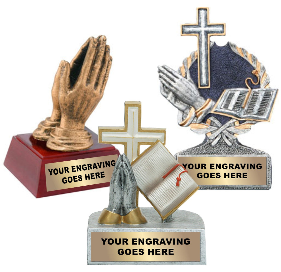 Religious Christian Church Plaques and Awards – Louisiana Trophies